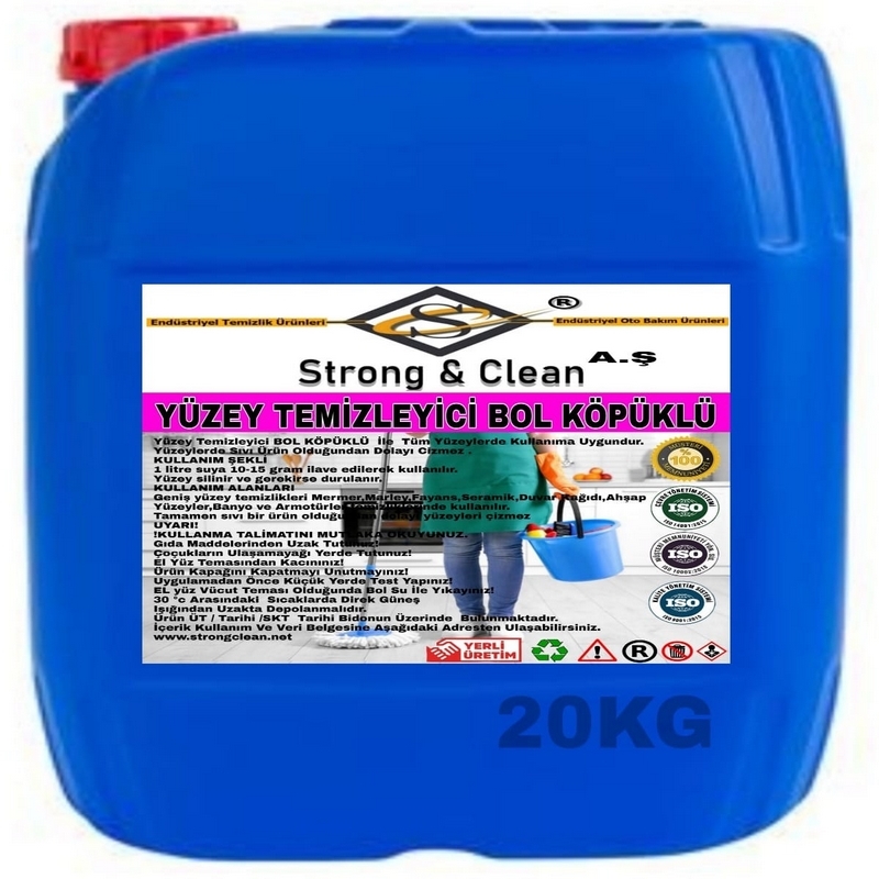 Yüzey Temizleyici Bol Köpüklü 20kg